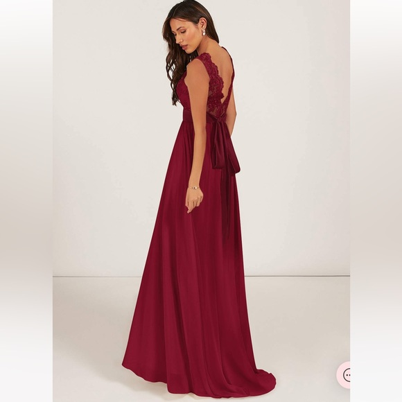 Azazie | Dresses | New Azazie Gertrude Red Prom Homecoming Bridesmaid ...